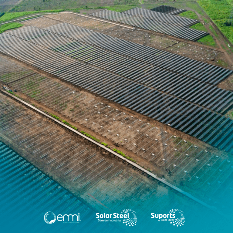 1P solar trackers | TracSmarT+1P | Solar Steel